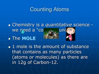 Mole Concept.pptx (Grade 9, second quarter) | PPTX