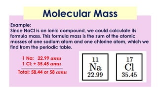 Mole Concept: The Mole and Molar Mass.pptx