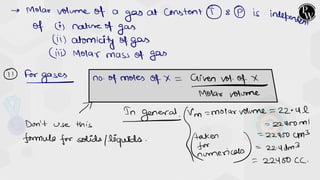Mole concept -invert.pdf.notes.chemistry | PDF