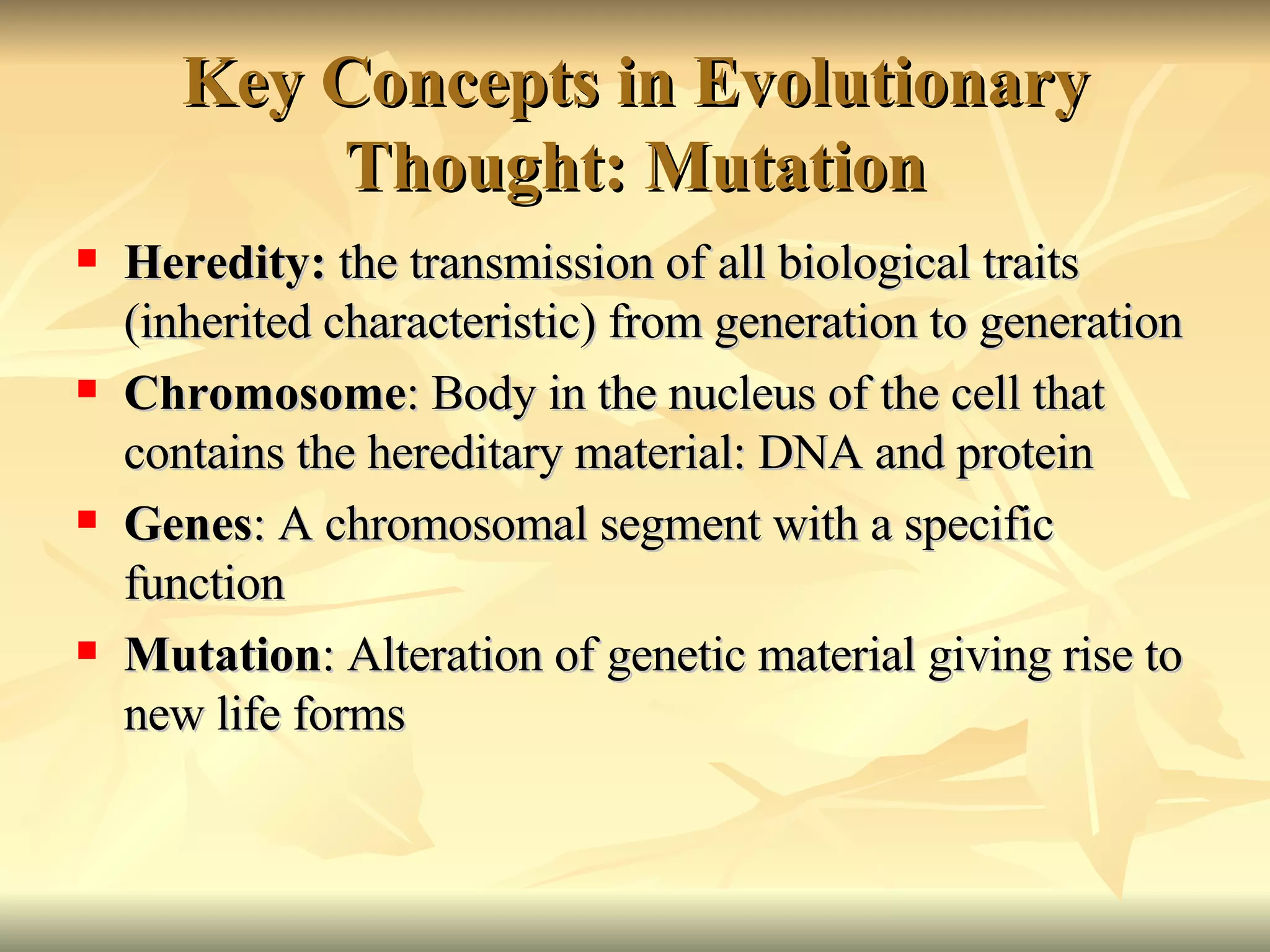 Molecular Genetics | PPT