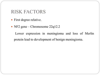 Molecular advancement in meningioma | PPTX