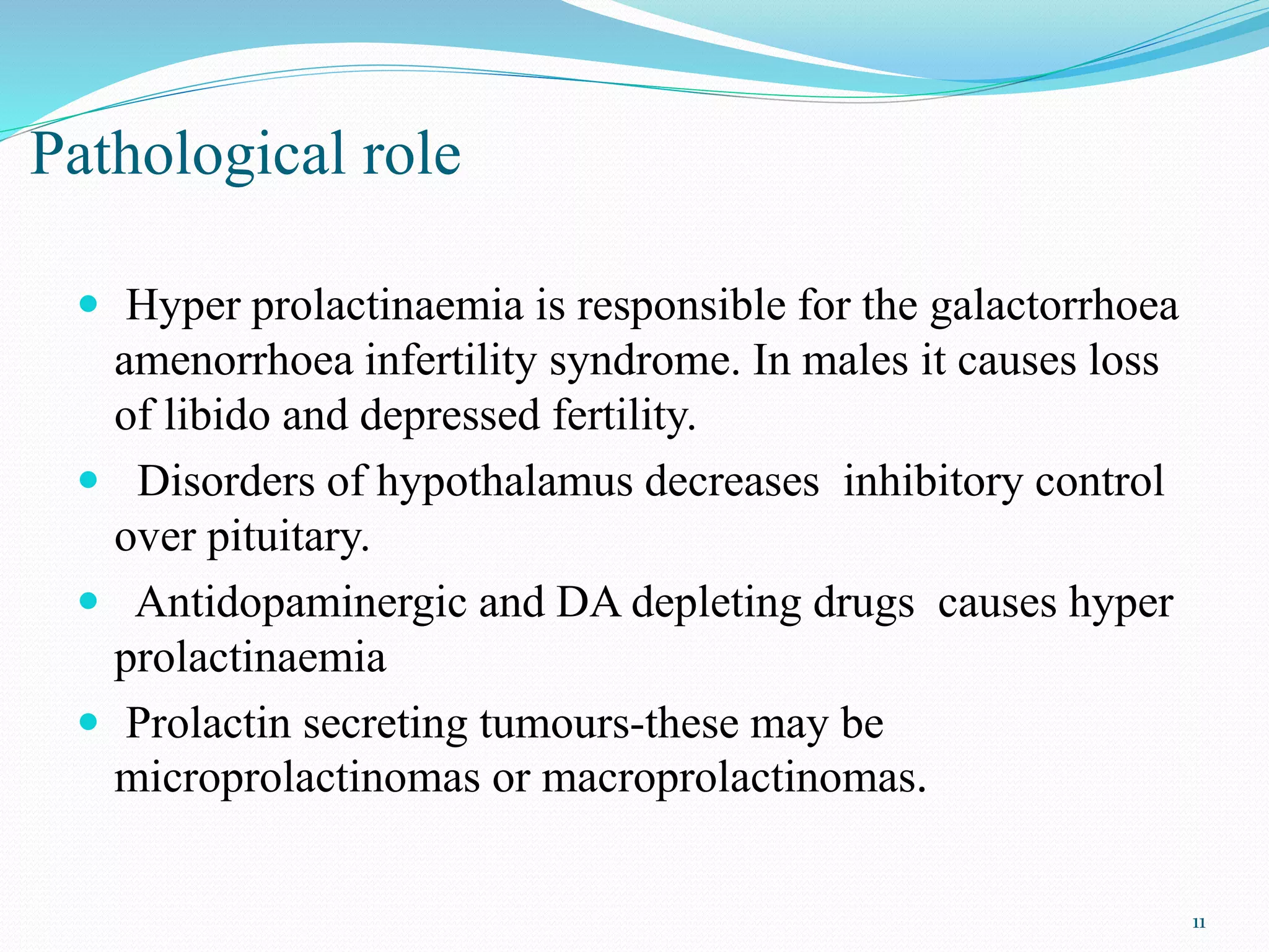 Molecular and cellular action of prolactin | PPTX