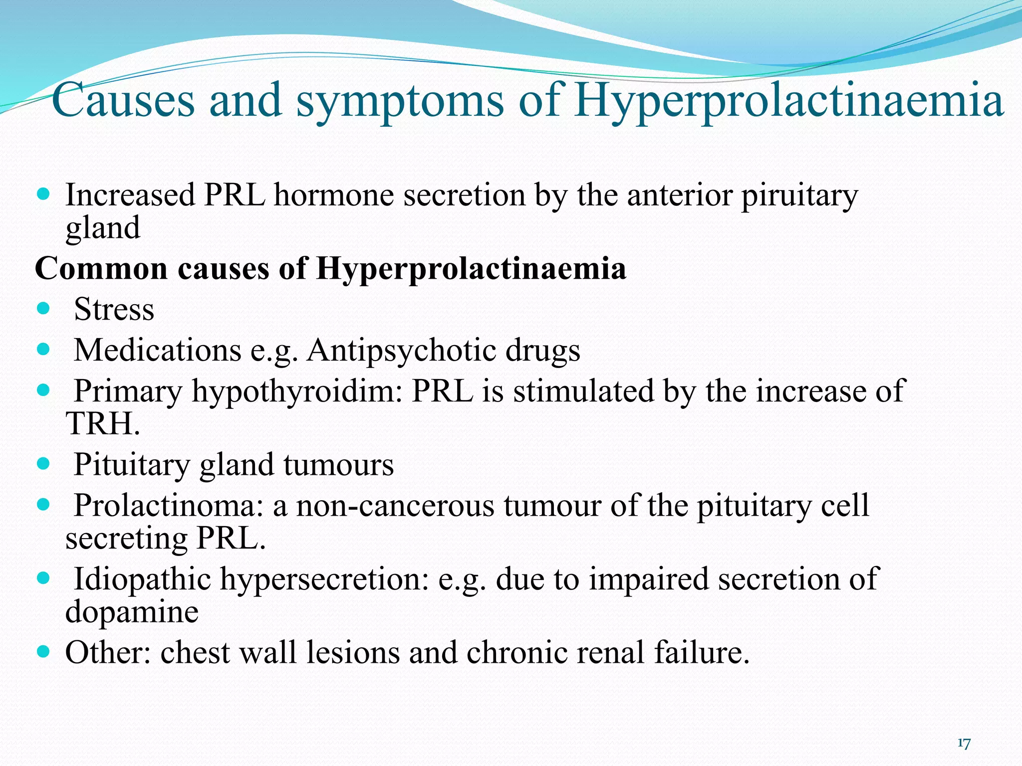 Molecular and cellular action of prolactin | PPTX