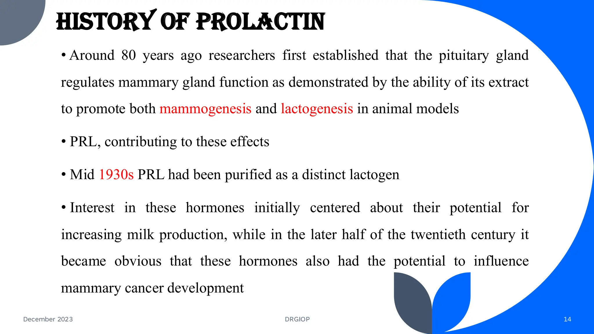 Molecular and Cellular Mechanism of Action of Hormones like Growth ...