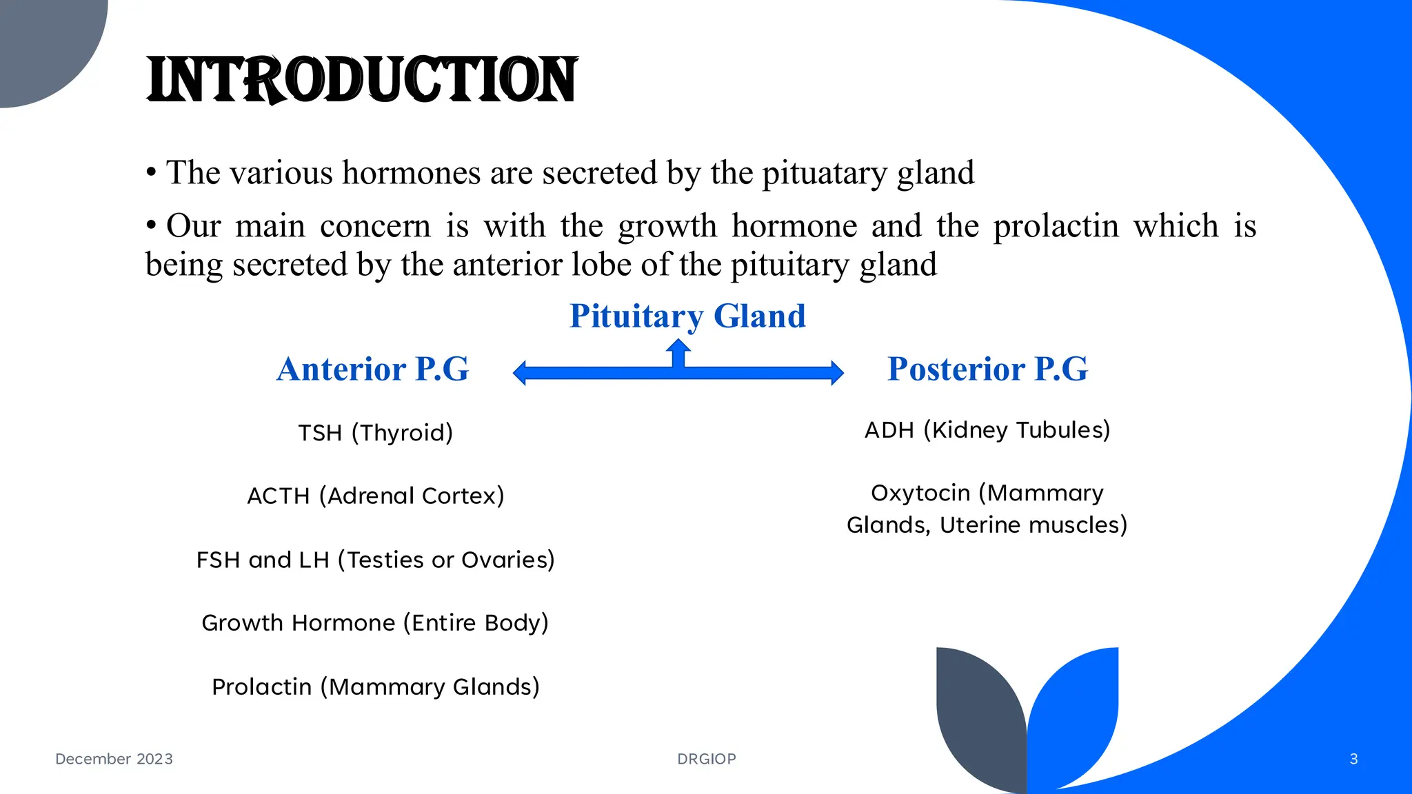 Molecular and Cellular Mechanism of Action of Hormones like Growth ...