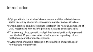 MOLECULAR AND CYTOGENETIC ANALYSIS -BMLS GENERAL &HBT-1.pptx