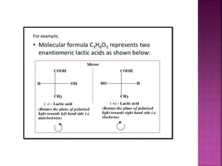 Molecular asymmetry and prochirality | PPTX