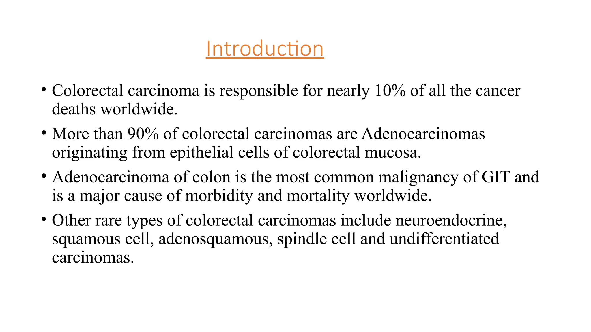 Molecular basis and etiopathogenesis of colorectal carcinoma.pptx