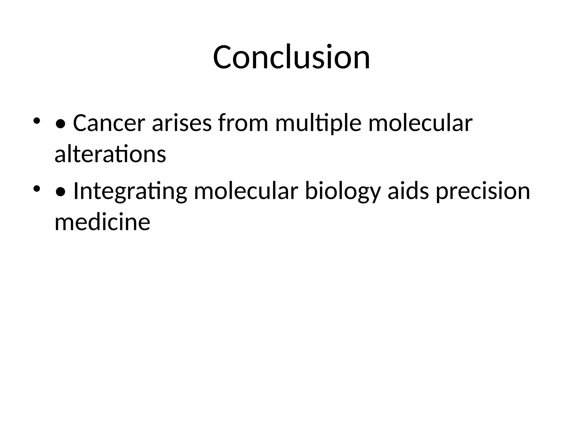 Molecular_Basis_of_Cancer. With diagram pptx | PPTX