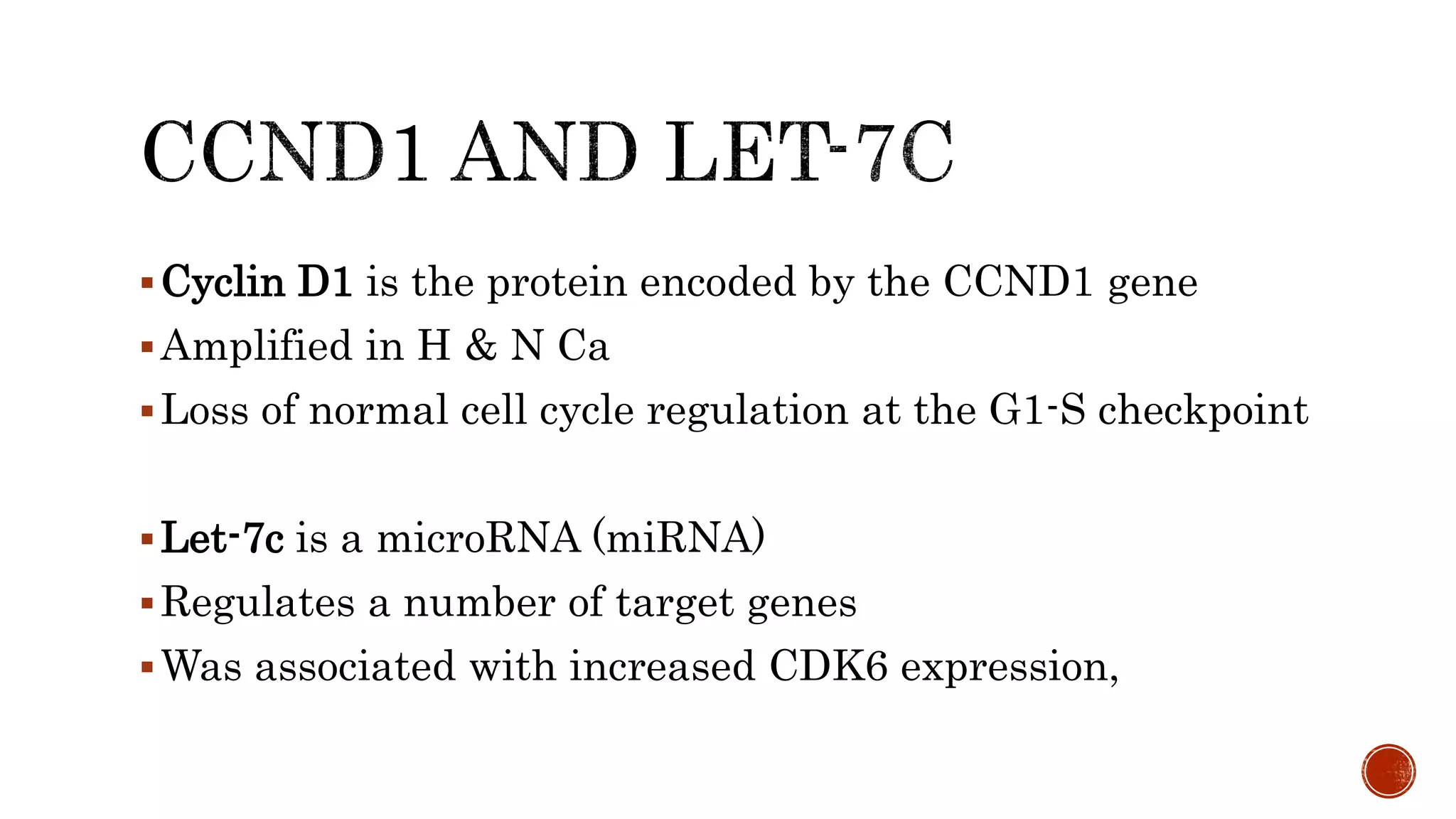 Molecular basis of head and neck cancer | PPTX