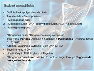 Molecular basis of inheritane ppt | PPSX