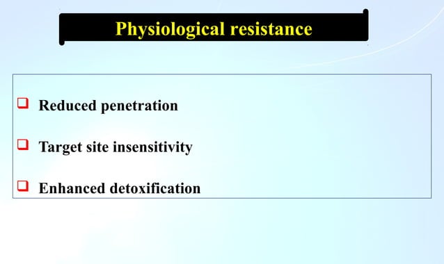 Molecular basis of insecticides resistance in insects with special ...
