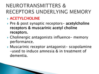 MOLECULAR BASIS OF MEMORY.pptx