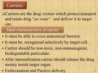 Molecular basis of targated drug delivery system | PPTX