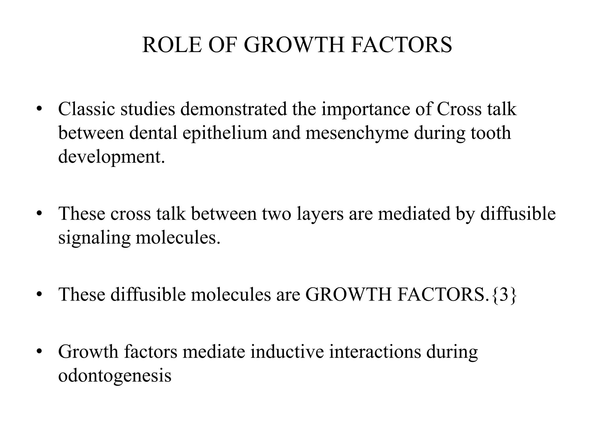 Molecular Basis of Tooth Development | PPTX