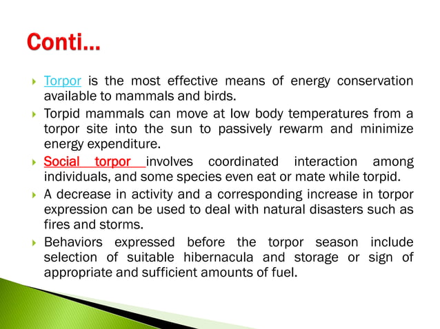 Molecular Basis of Torpor in Mammals .pdf | Endocrine and Metabolic ...
