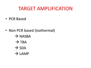 Molecular techniques | PPTX