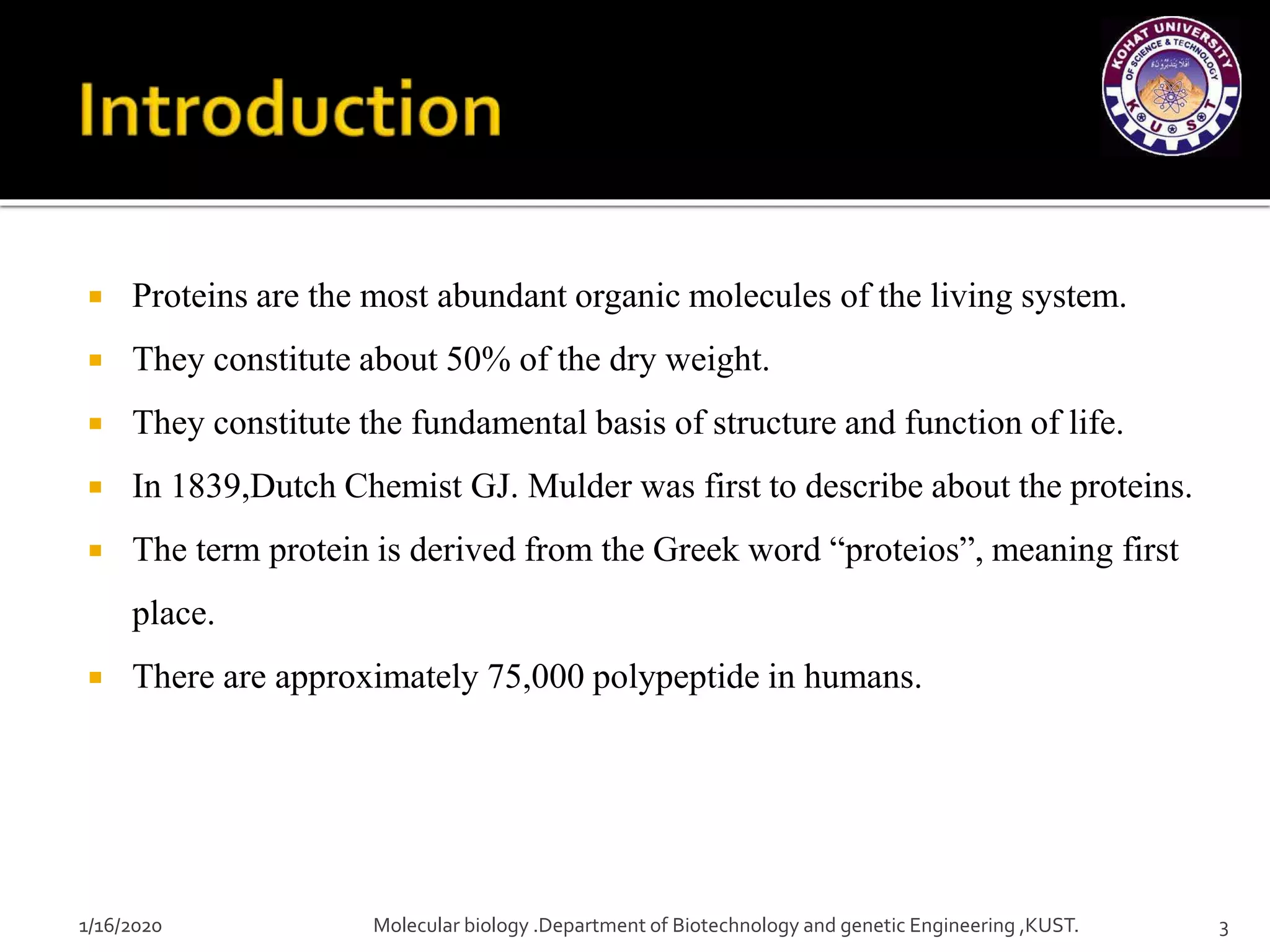 Structure and function of protein | PPTX