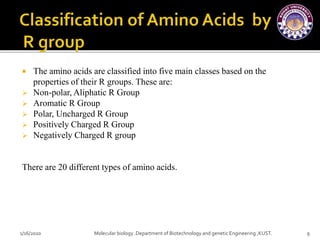 Structure and function of protein | PPTX