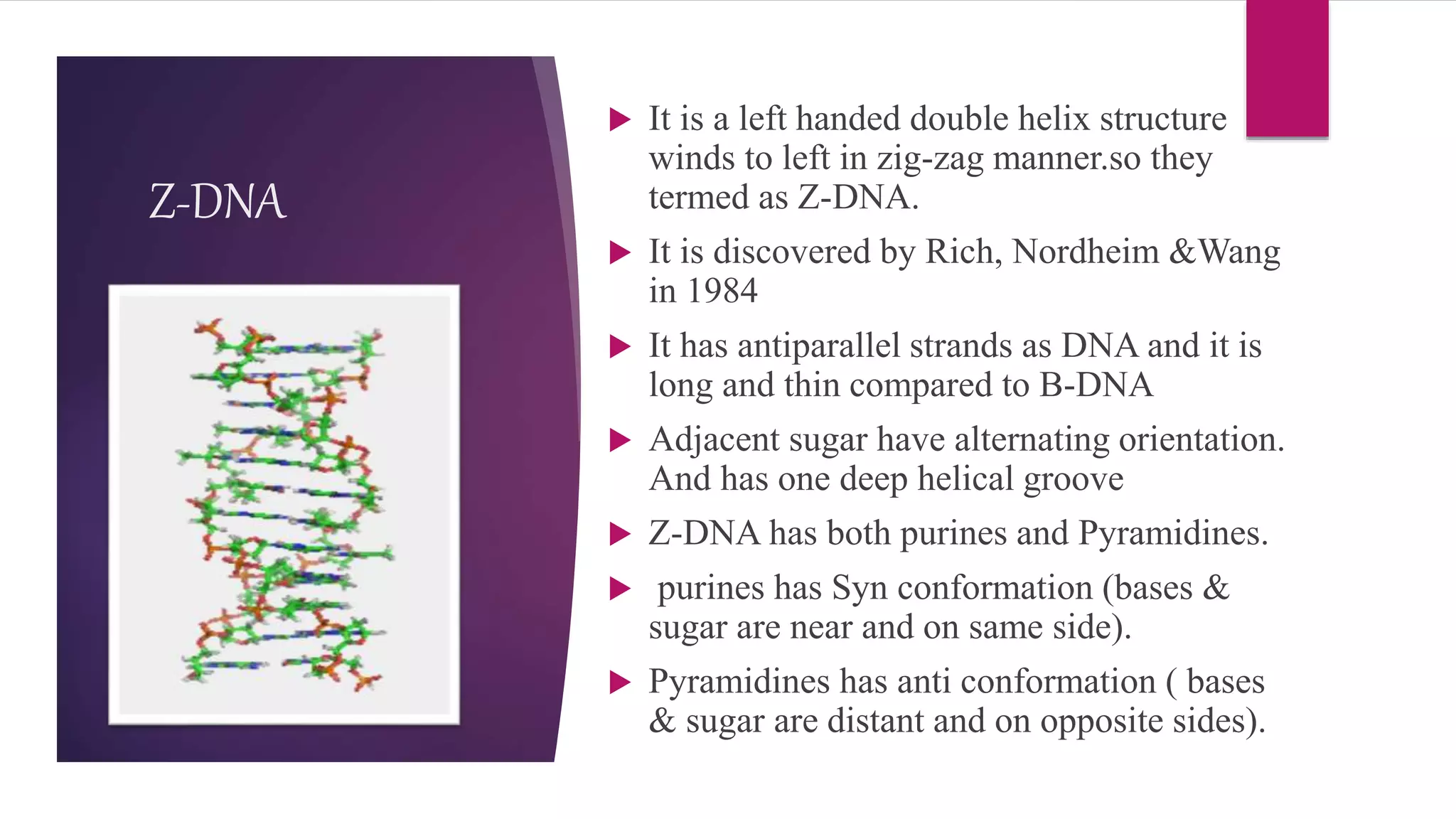 DNA structure, history , definition and double helix model | PPTX