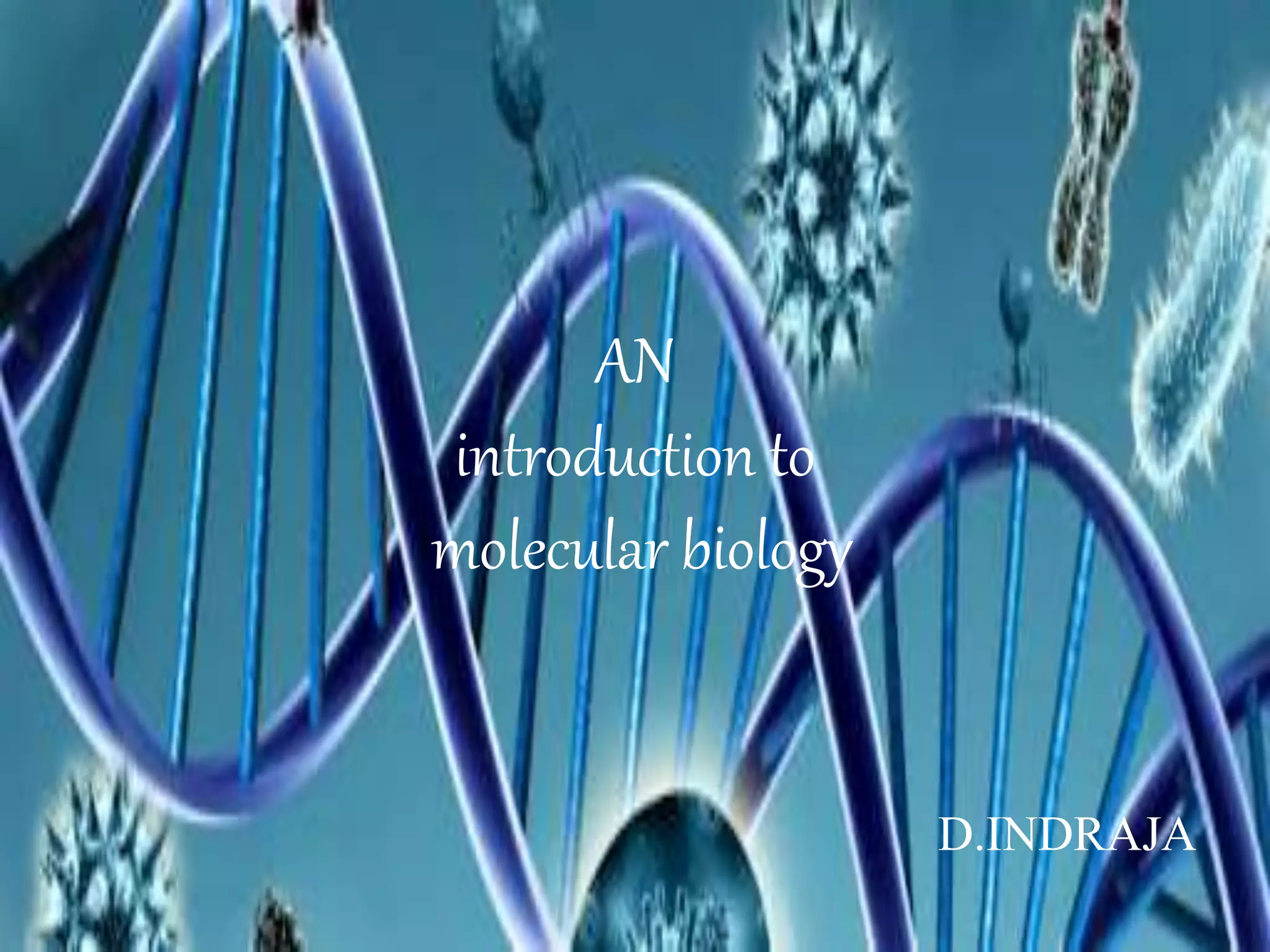 Molecular biology | PPT