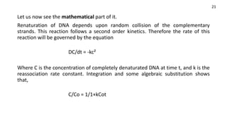 C value paradox, DBA renaturation kinetics.pptx
