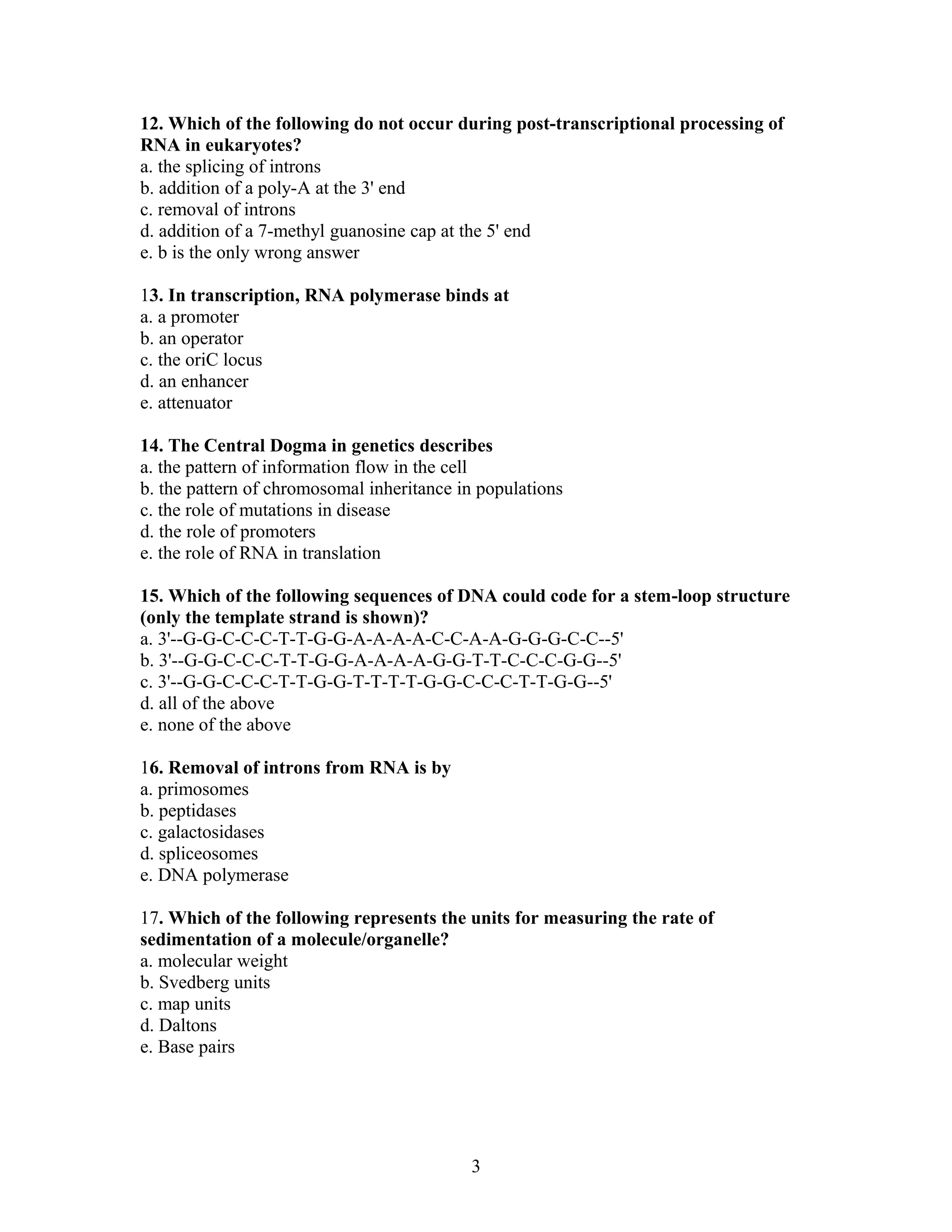Molecular biology final copy | DOC | Biological Sciences | Science