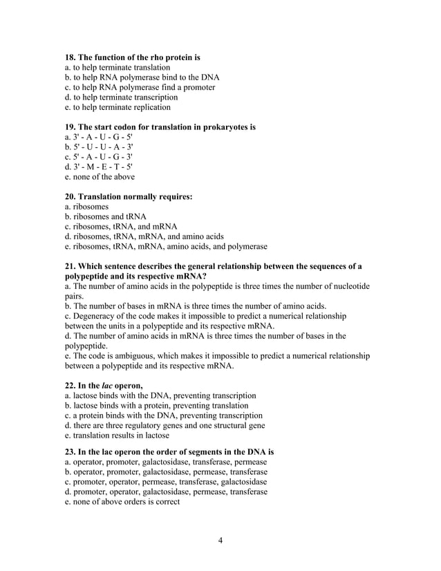 Molecular biology final copy | DOC | Biological Sciences | Science