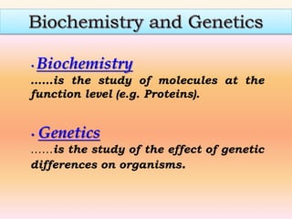 Molecular biology lecture | PPT