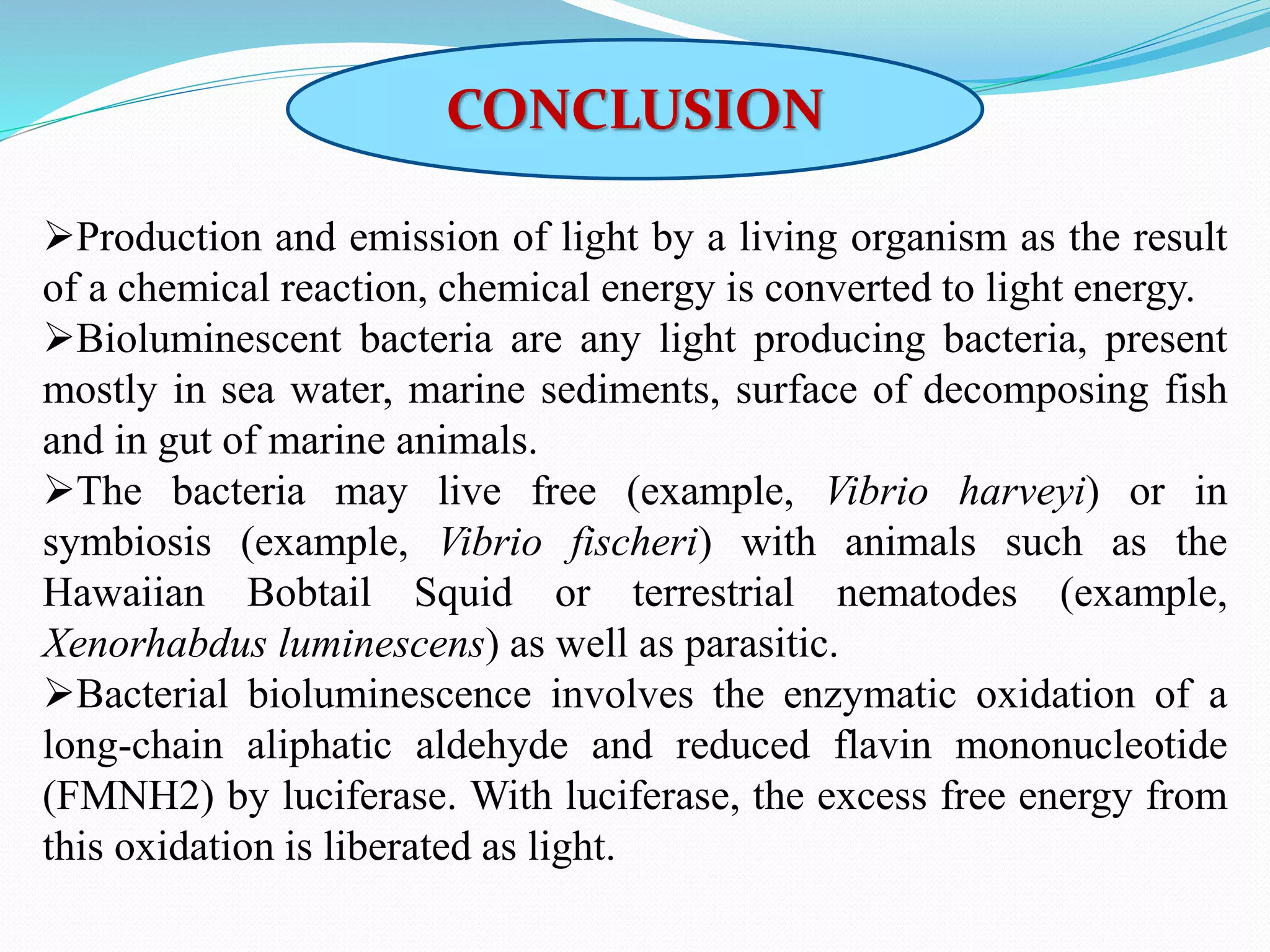 Molecular biology of bioluminescence myppt | PPTX