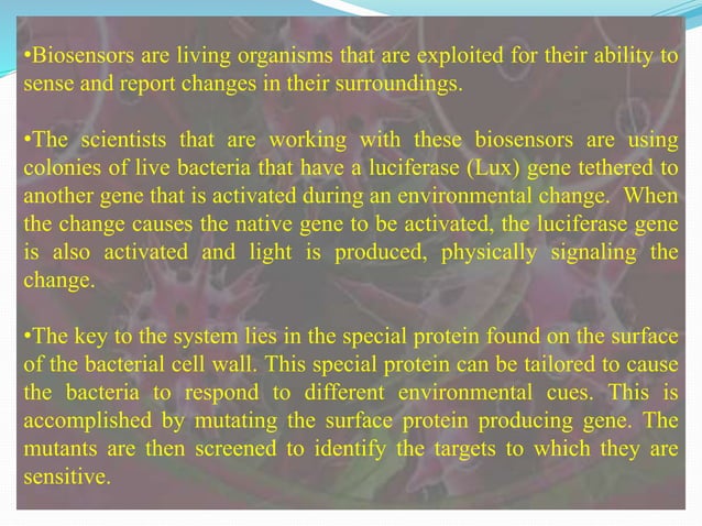 Molecular biology of bioluminescence myppt | PPT