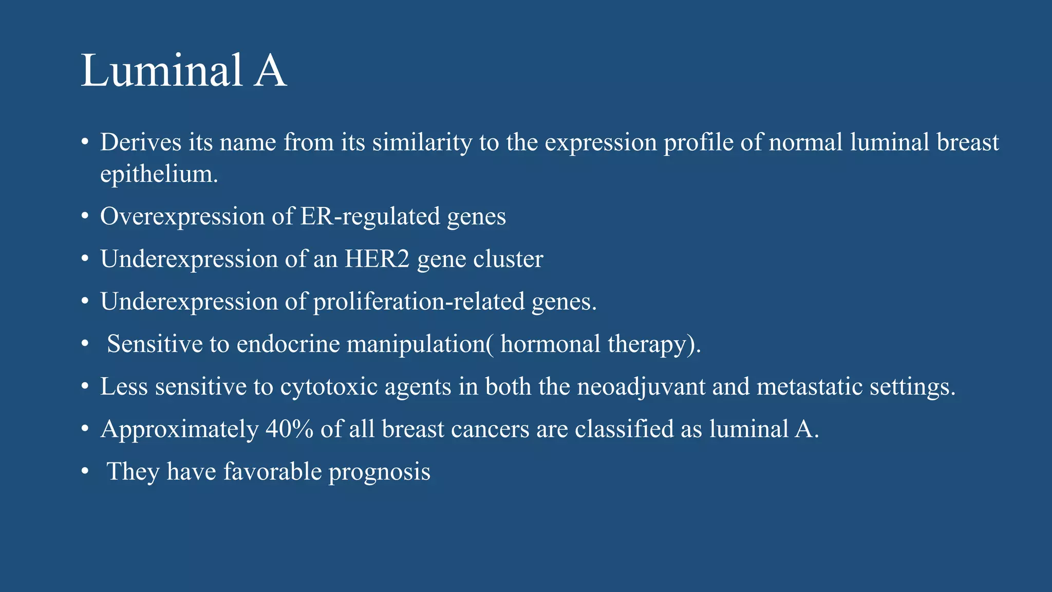 Molecular biology of breast cancer [autosaved] | PPTX