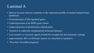 Molecular biology of breast cancer [autosaved] | PPTX