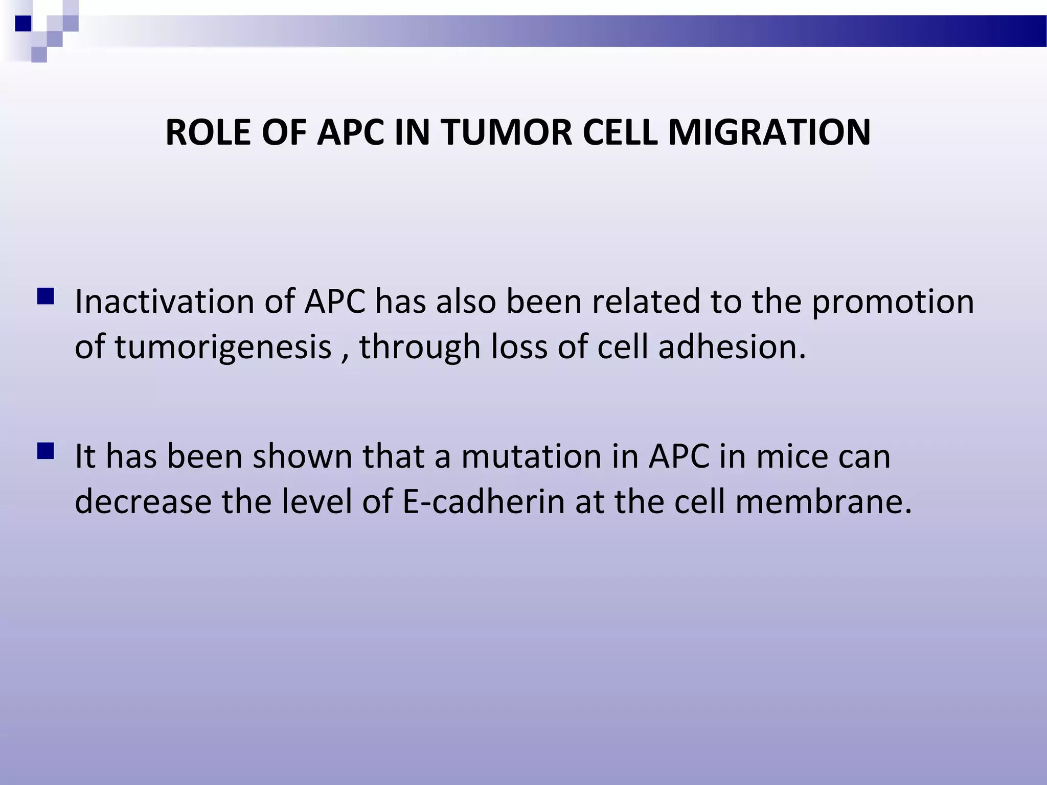 Molecular biology of colo rectal cancers | PPT
