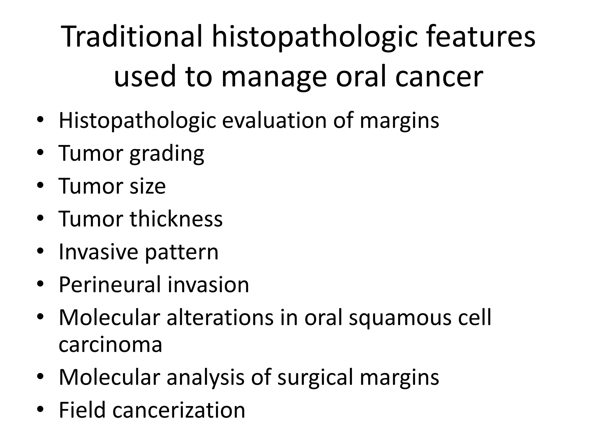 Molecular biology of oral cancer | PPTX