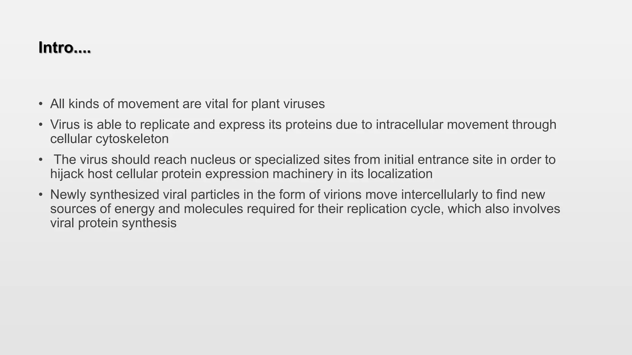 Molecular biology of plant virus transmission | PPTX