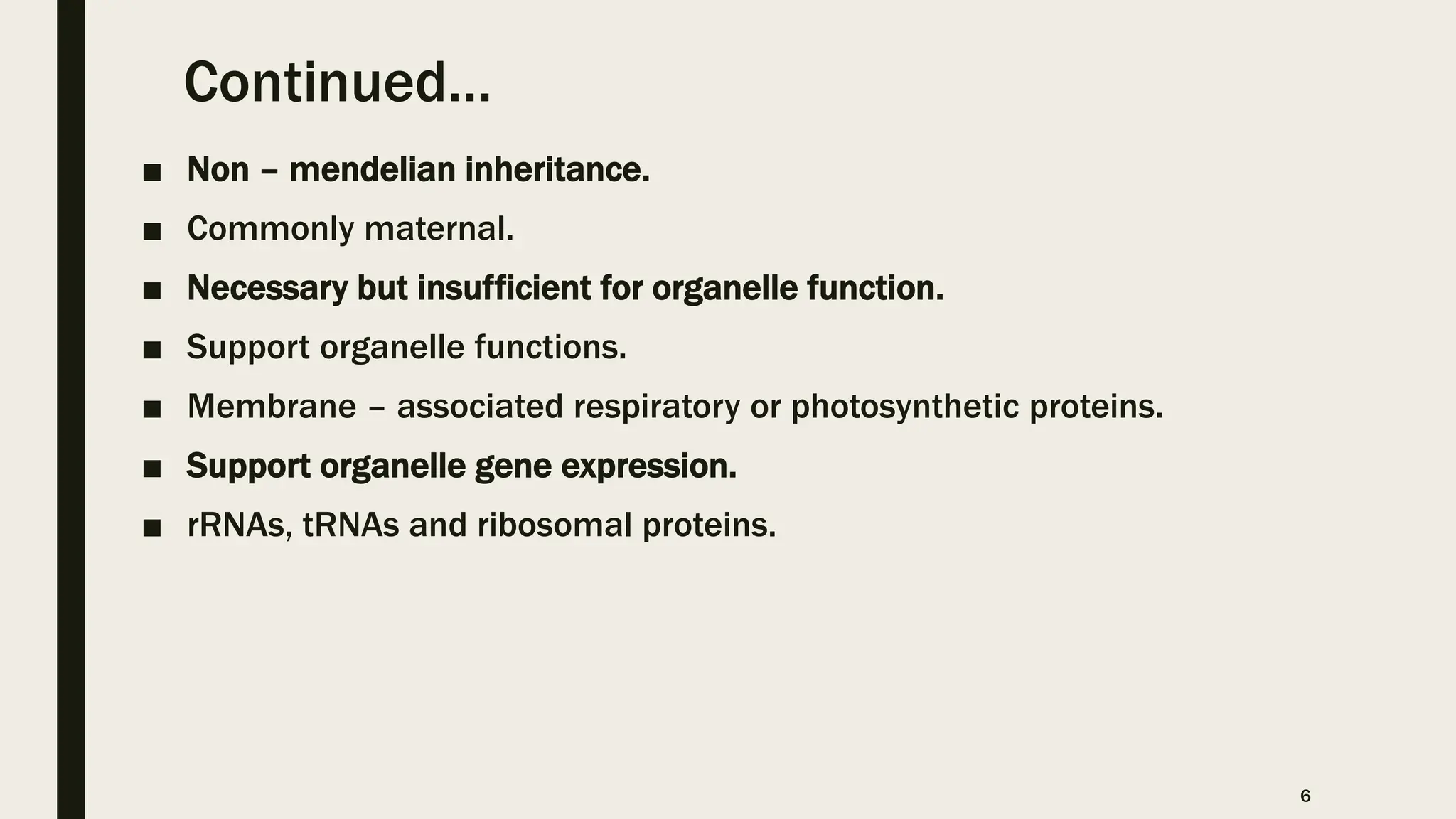 Organellar genome: chloroplast, mitochondria etc pptx | PPTX