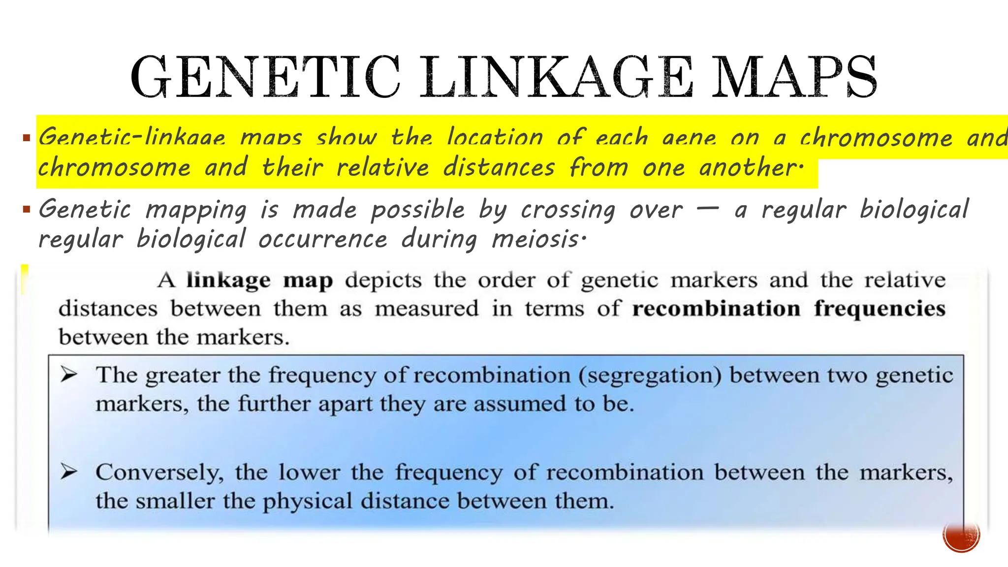 Gene mapping.pptx/ molecular biology/ gene linkage | PPTX
