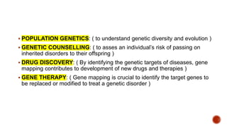 Gene mapping.pptx/ molecular biology/ gene linkage | PPTX | Genetics ...