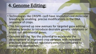 molecular breeding achievement in crop improvement.pptx