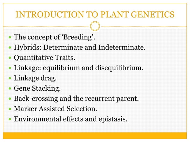 Molecular Breeding in Plants is an introduction to the fundamental ...