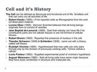 Molecular cell biology 1 | PPTX | Biological Sciences | Science