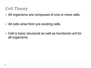 Molecular cell biology 1 | PPTX | Biological Sciences | Science