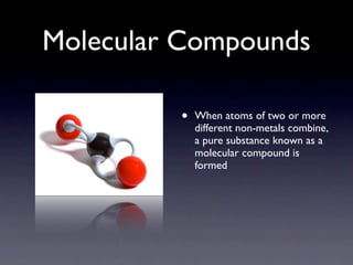 Molecular Compounds | PPT