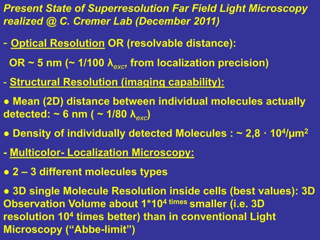 Optics beyond the Abbe Limit | PDF | Chemistry | Science