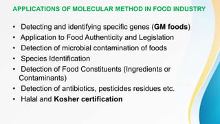 Identification and Detection of Microorganism | PPTX