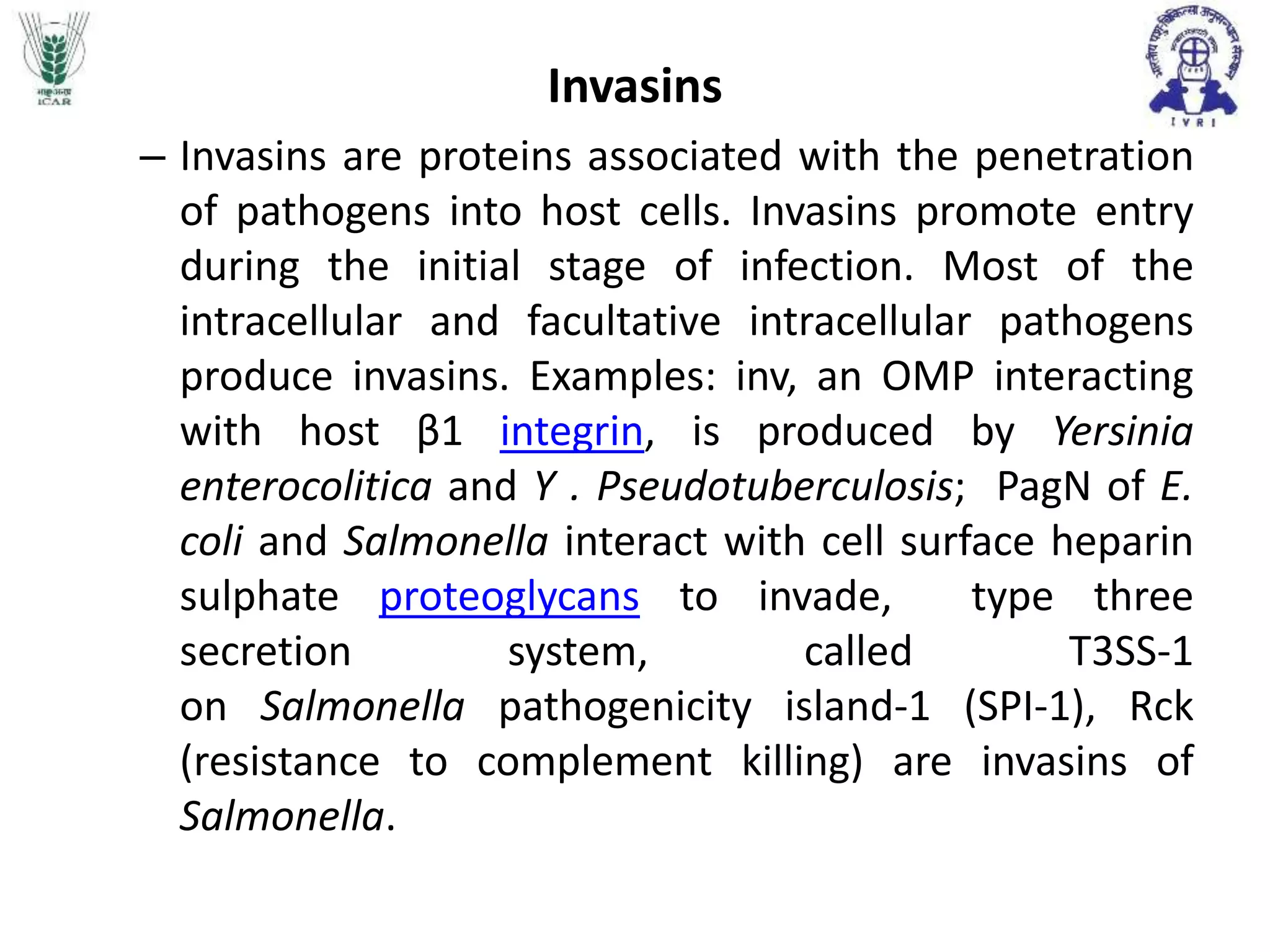 Molecular determinants of pathogenicity and virulence among pathogens.pptx