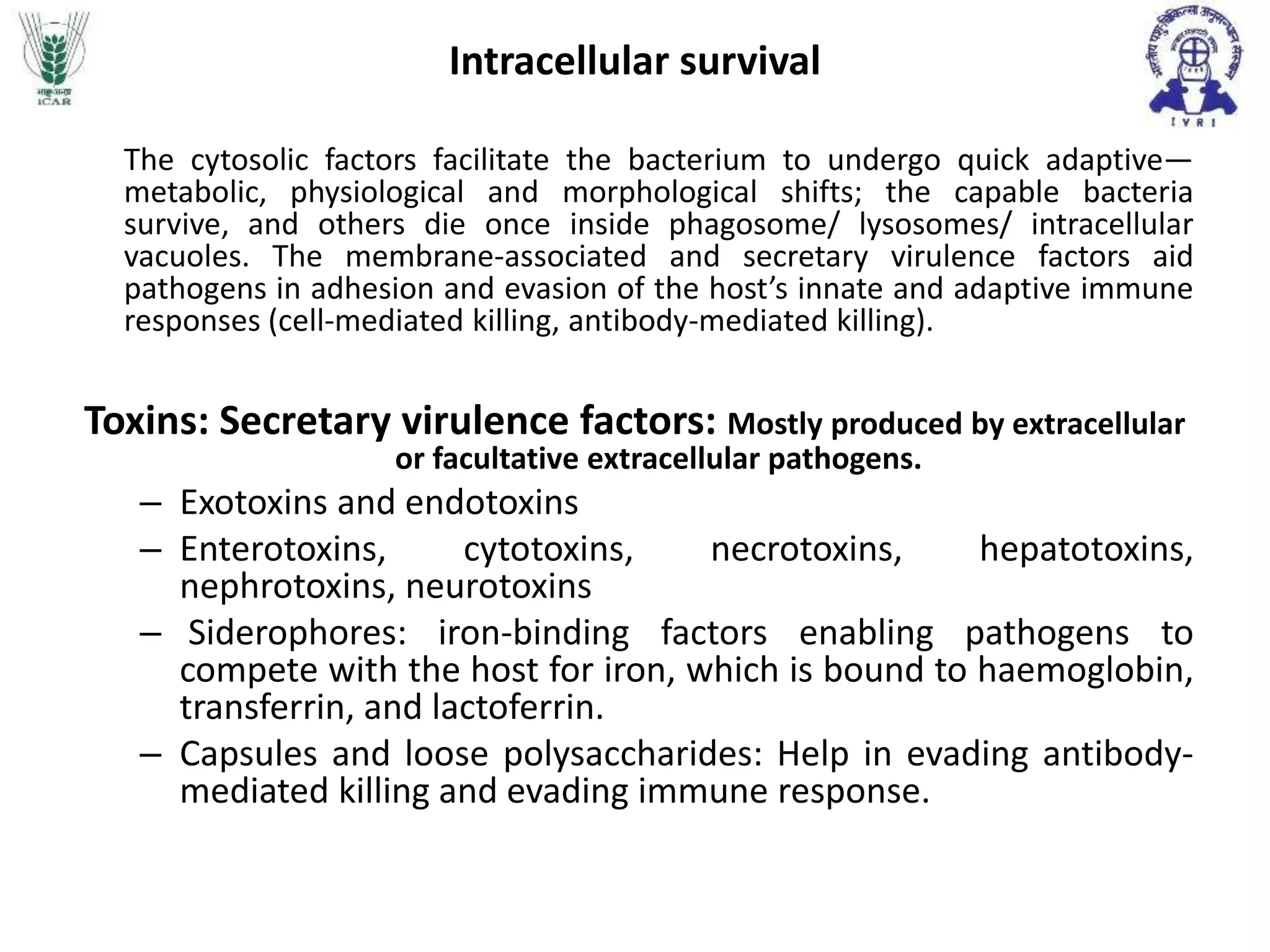 Molecular determinants of pathogenicity and virulence among pathogens.pptx