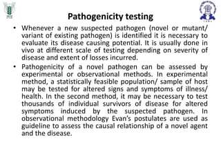 Molecular determinants of pathogenicity and virulence among pathogens.pptx