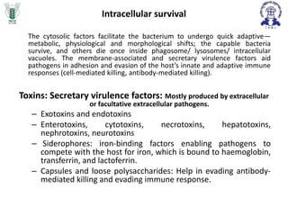 Molecular determinants of pathogenicity and virulence among pathogens.pptx